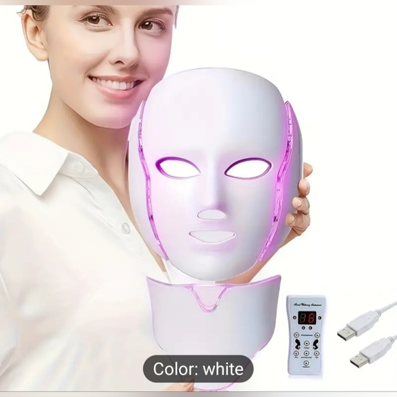 Canada | Other | 7 Color Facial Mask Led Face Mask Skin Care Beauty ...